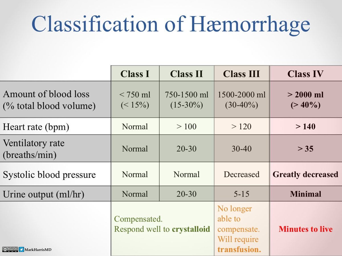Understanding Bleeding Or Hemorrhage Classification